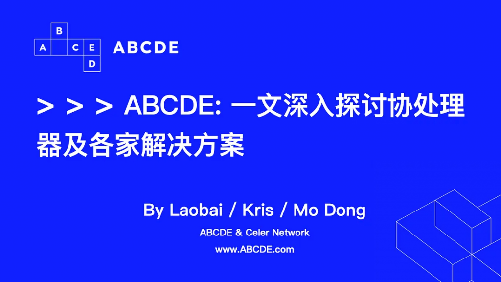 ABCDE：一文深入探讨协处理器及各家解决方案 - Web3Caff