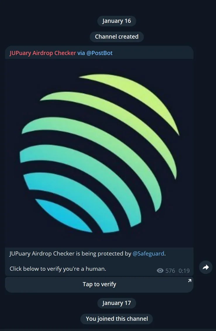 新型手法：Telegram 假 Safeguard 骗局 - Web3Caff